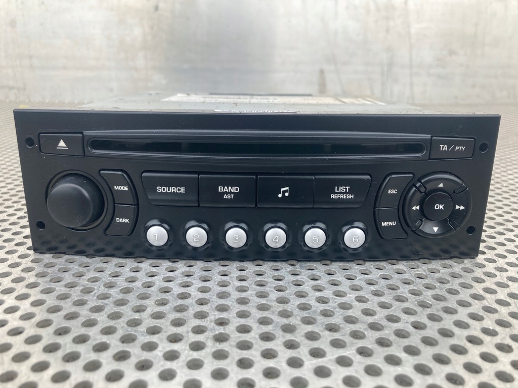 RADIO CD CITROEN C2 C3 C4 C5 C6 C8 BERLINGO - 10694120307 - oficjalne ...