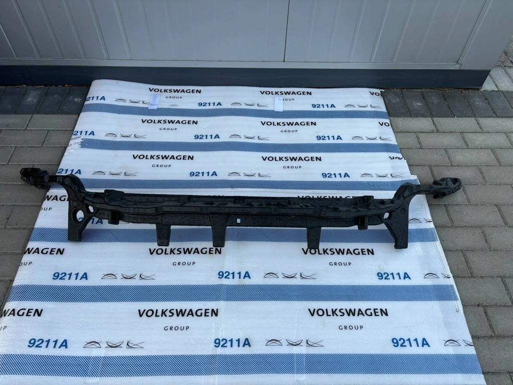 AUDI Q5 II 80A ABSORBER PIANKA CZUJNIKI UDERZENIA BELKA ZDERZAKA PRZÓD ...