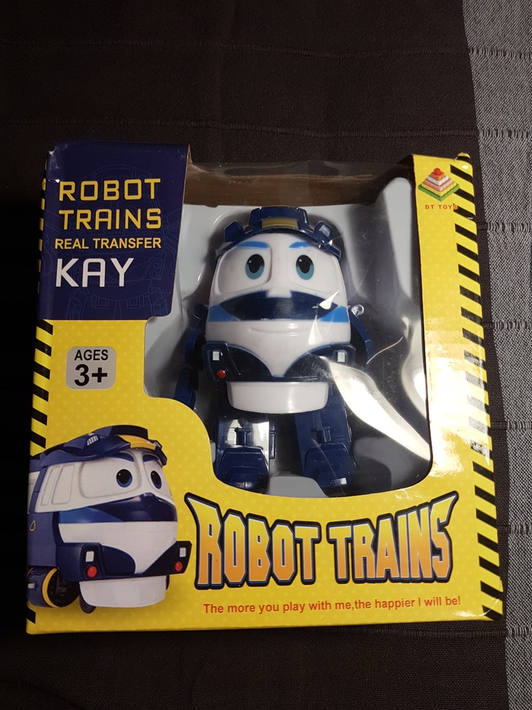 Robot Trains Kay pociąg zabawka z bajki dla dzieci - 8596046642 ...