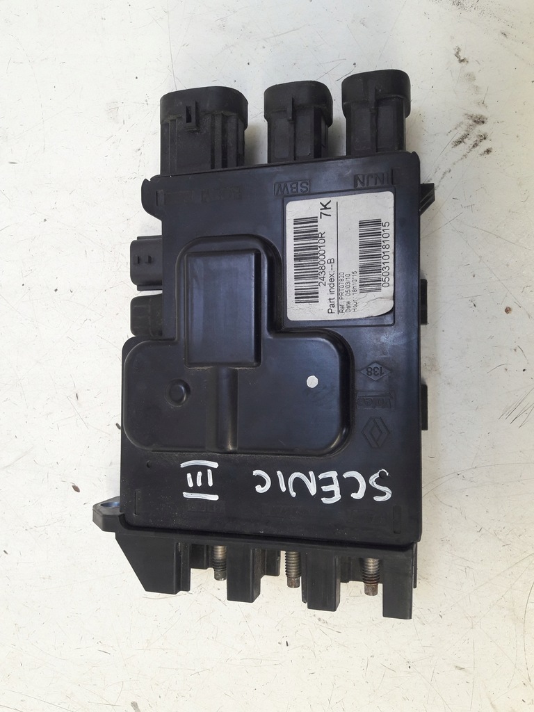 Moduł akumulatora 243800010R Renault Scenic III - 12407941280 ...