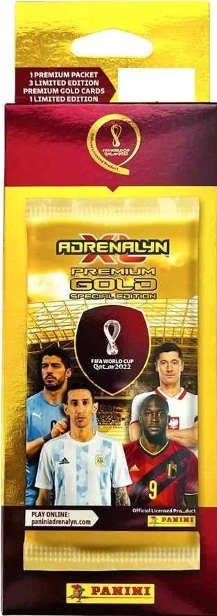 Saszetka Premium Gold World Cup Qatar 2022 Limited - 12638904062 - oficjalne archiwum Allegro