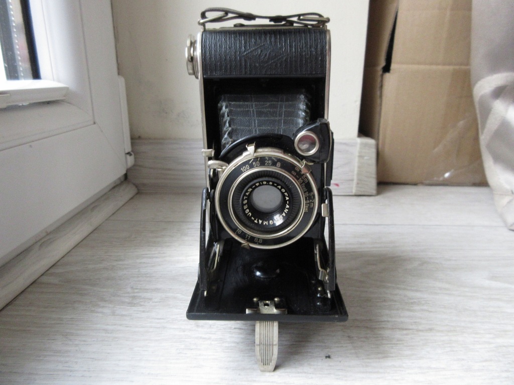 APARAT AGFA ANASTIGMAT JGESTAR F:8.8 STAN UNIKAT GERMANY MIESZEK REAL ...