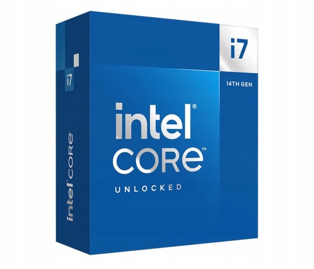 Pudełko Intel Core I7-14700K / Instrukcje / Naklejka - 15388499273 ...