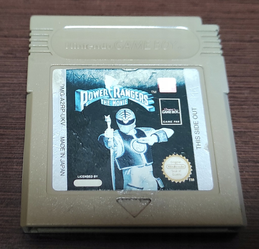 Power Rangers The movie - GameBoy Color - 12420106618 - oficjalne ...