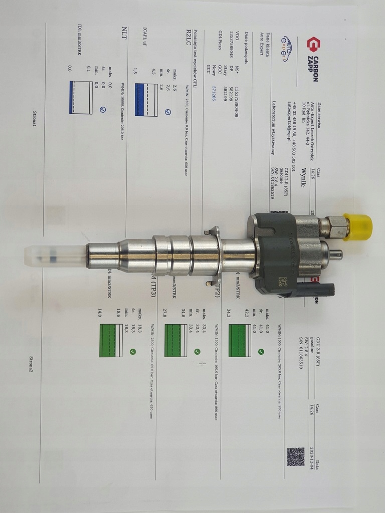 BMW OE 13537589048 wtryskiwacz benzyna - 13414628905 - oficjalne ...