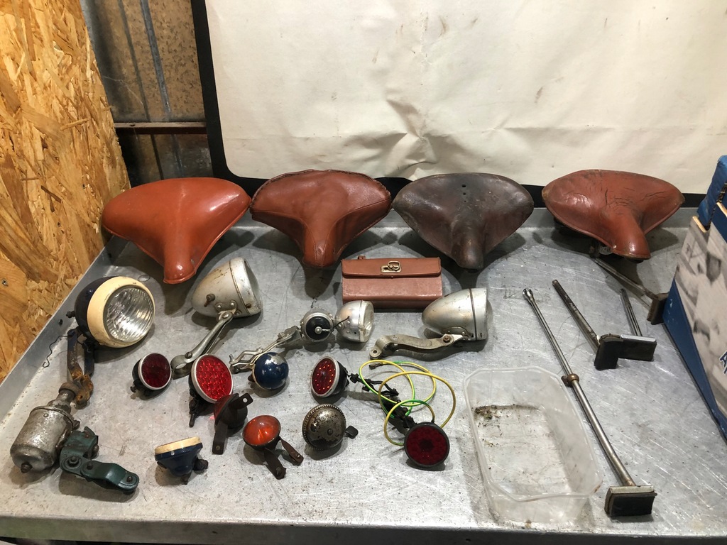 Rower zabytkowy części akcesoria - 12742249231 - oficjalne archiwum Allegro