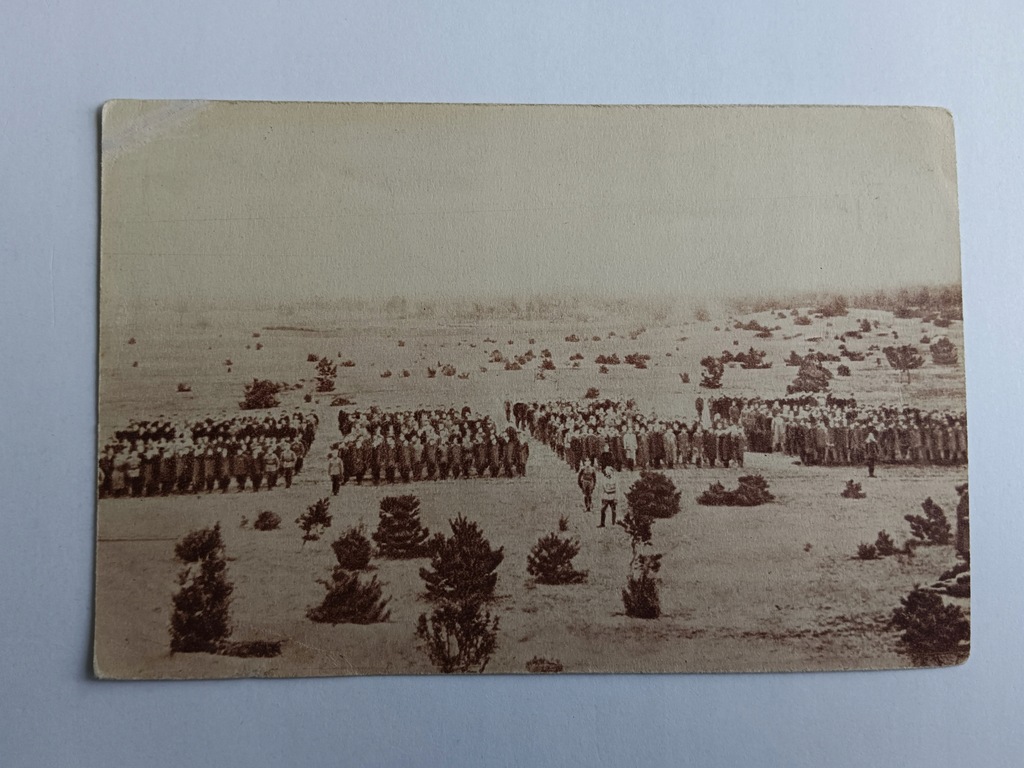 LEGIONY POLSKIE, BATALJON POW W MASIE, 1917 R, KOMENDANT POMARAŃSKI ...