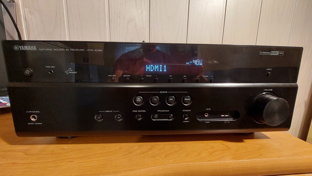 Amplituner Yamaha HTR-4068 5.1 WiFi plilot - 12180543984 - oficjalne ...