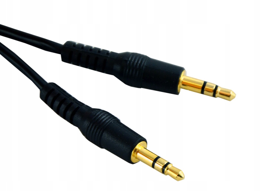 Kabel Jack – jack 3.5mm CZARNY złote złącze - 8316252942 - oficjalne ...