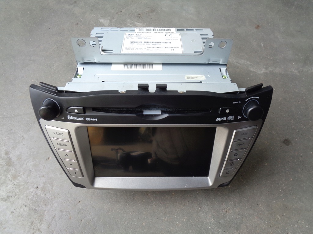 RADIO CD NAWIGACJA 96560-2Y500TAN HYUNDAI IX35 - 11244531606 - oficjalne archiwum Allegro