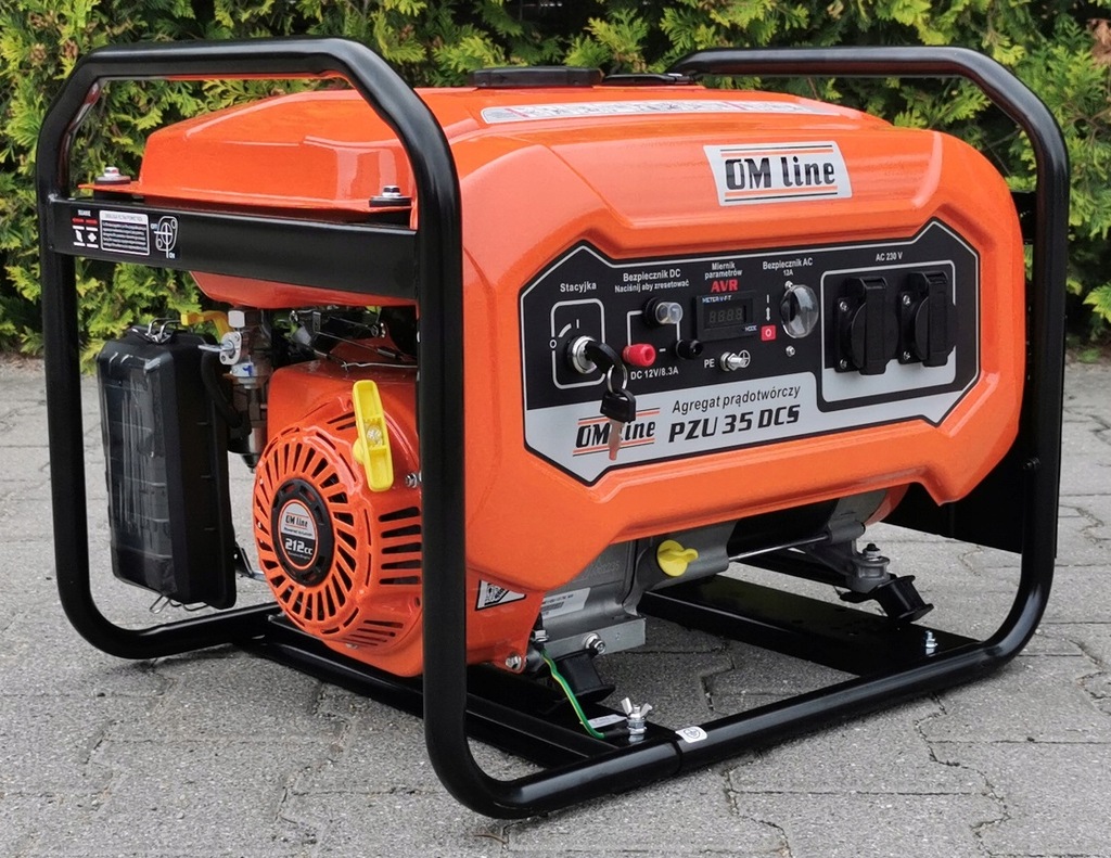 Agregat prądotwórczy 3,1 kW OM Line PZU 35 DCS - 12637341379 - oficjalne archiwum Allegro