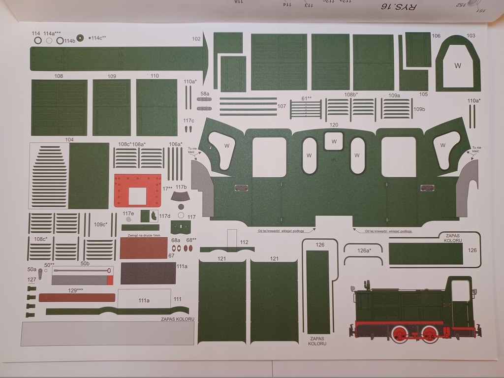 Lokomotywa spalinowa WLS 40 1:25 ANGRAF 131 - 11329417530 - oficjalne ...