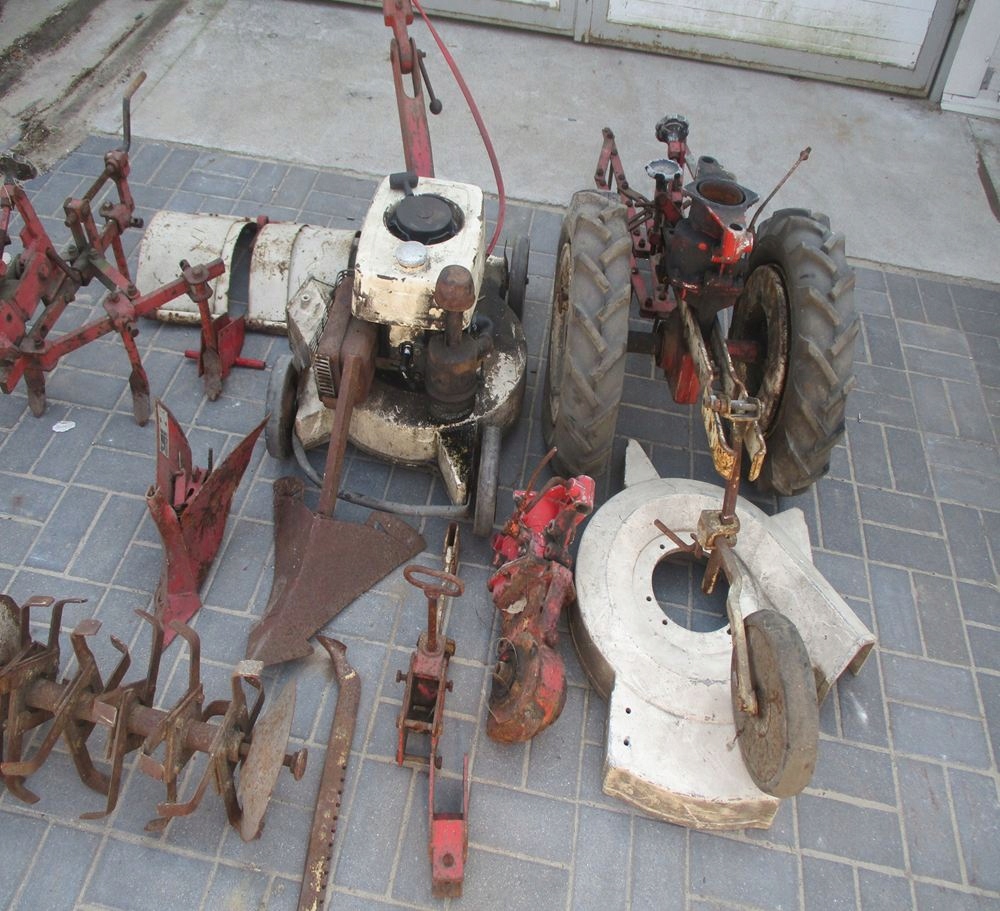 TRAKTOREK JEDNOOSIOWY DZIK GLEBOGRYZARK TERRA VARI - 12558095909 ...