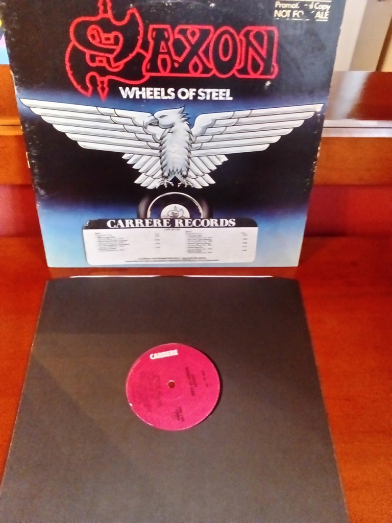 SAXON - Wheels of Steel, USA 1st 1980 - 12608705224 - oficjalne ...