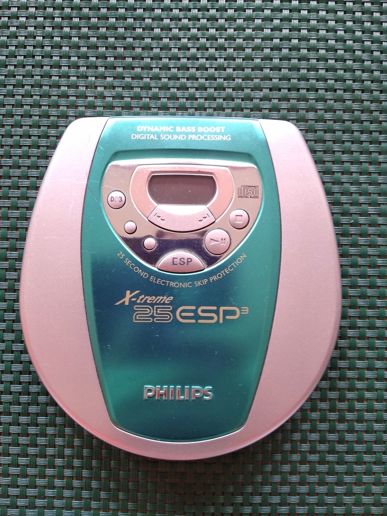 DISCMAN PHILIPS X-TREME 25 ESP SPRAWNY!!! - 7890381574 - oficjalne ...