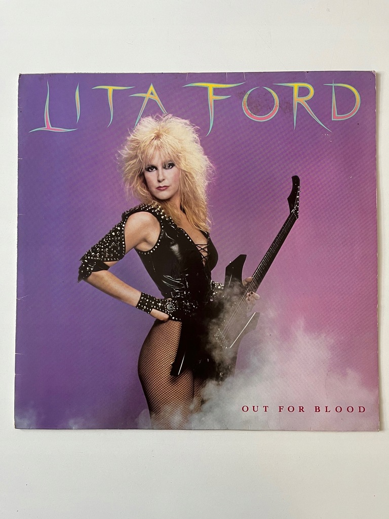 LITA FORD OUT FOR BLOOD 1983 WINYL - 13897643796 - oficjalne archiwum Allegro