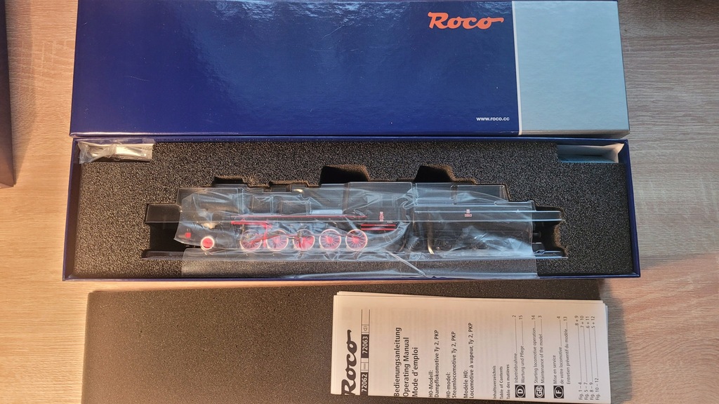 ROCO model parowozu Ty2-911 PKP ep.III 72063 z dźwiękiem - 16896479784 ...