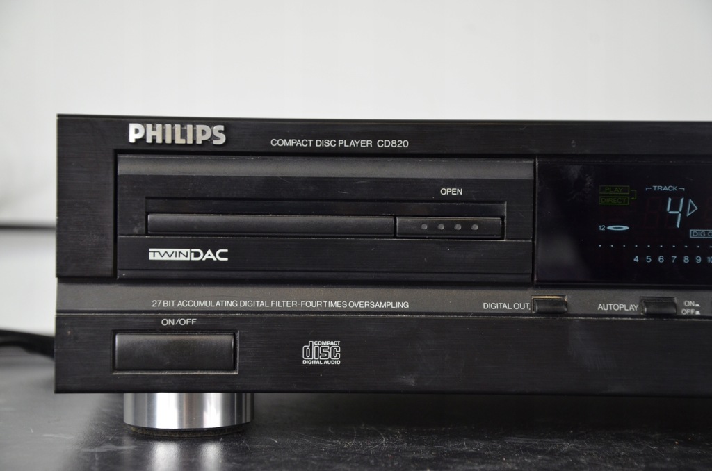 ODTWARZACZ PHILIPS CD820 CD/CD-R. TDA1541A OKAZJA - 13754078291 ...