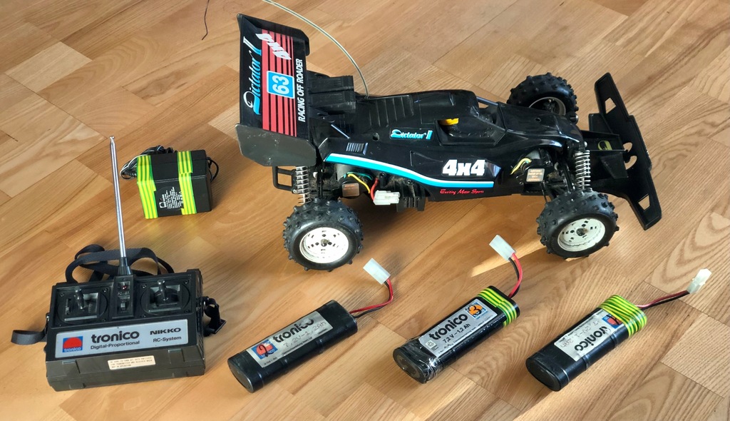 NIKKO Dominator II 4x4 Tronico RETRO buggy RC car - 13593864832 ...