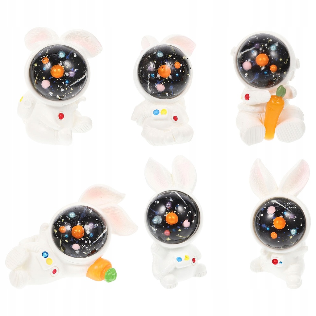 Astronaut Rabbit Cars Playset Mini Statues - 13590138825 - oficjalne ...