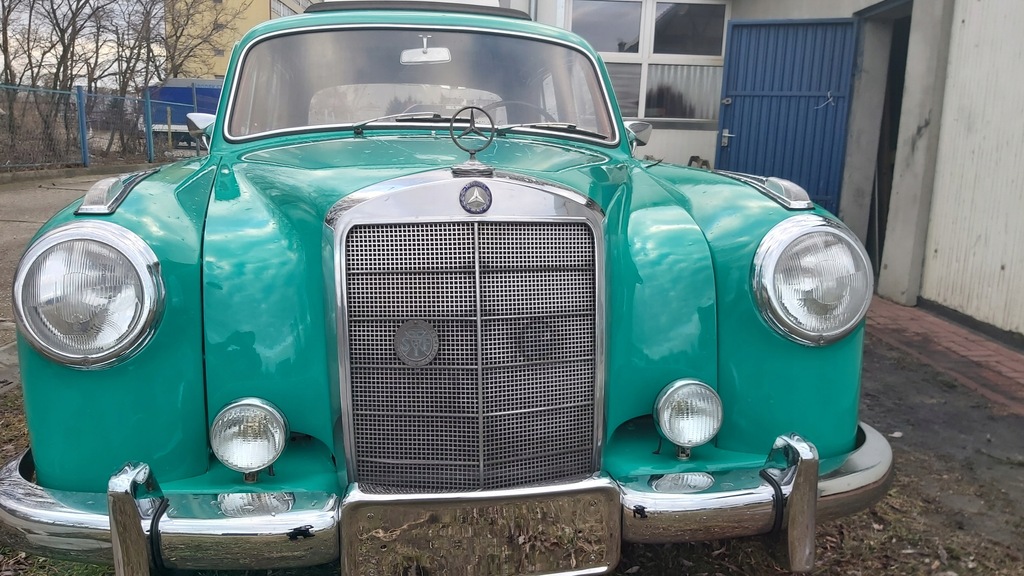 Mercedes W105 Duży Ponton 1958r po renowacji - 9375557800 - oficjalne ...
