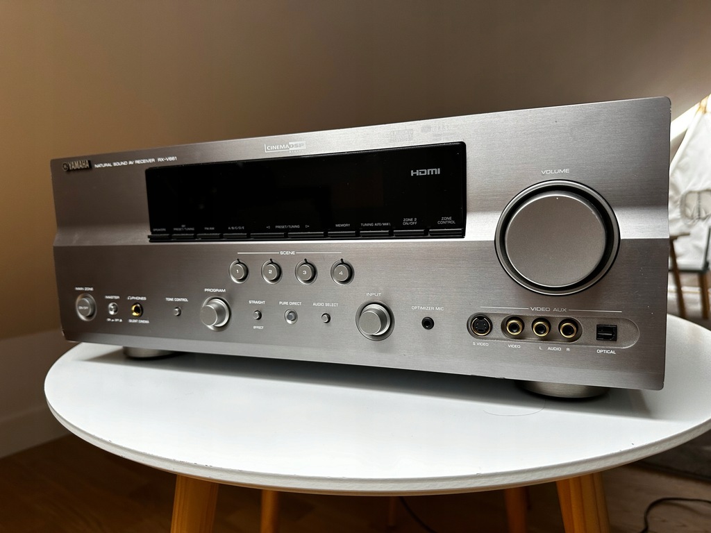 Amplituner YAMAHA RX-V661 - 15158683241 - oficjalne archiwum Allegro
