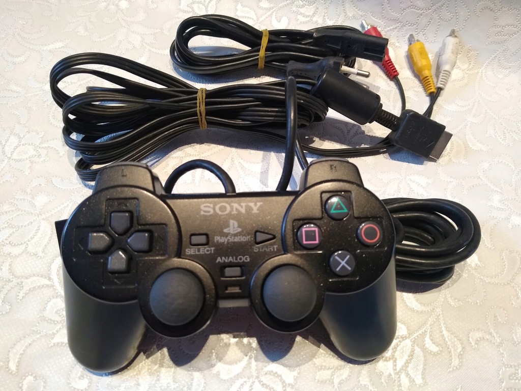KONSOLA PLAYSTATION 2 SCPH-30004 PAL KOMPLET - 12532772016 - oficjalne ...