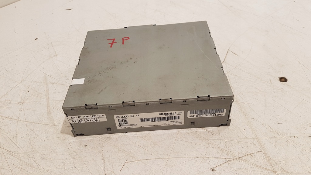 AUDI A4 B8 A5 8T A6 C6 C7 A7 A8 D4 TUNER RADIA MODUL NAWIGACJA 4G0035061E - 15344516904 ...