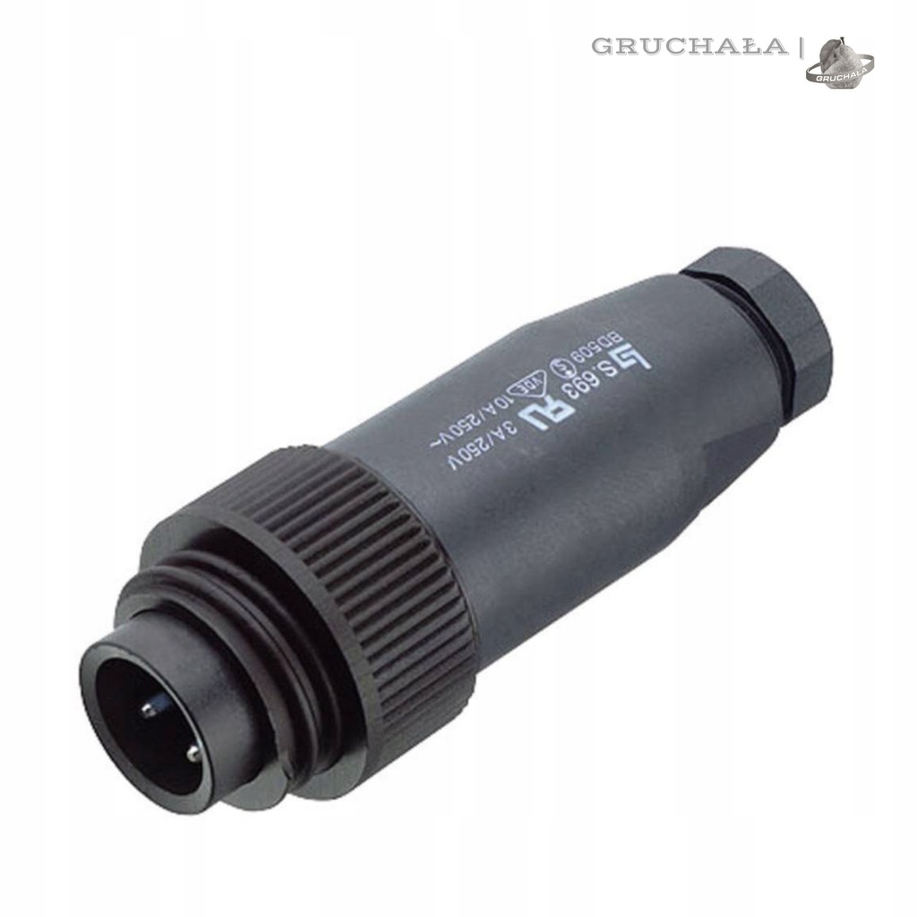 Złącze okrągłe Binder BD509, 12A 600V s.693, 16A 400V - 15158911865 ...