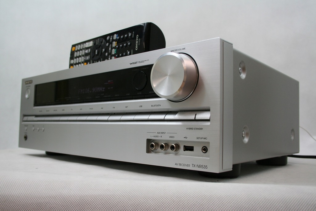Amplituner ONKYO TX-NR535|5x100W | BT|Wifi|HDMI|PILOT - 14988351885 - oficjalne archiwum Allegro