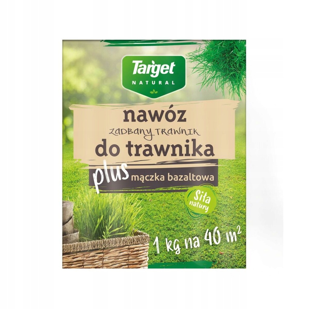 Nawóz do trawnika 1kg z mączką bazaltowąTarget - 13770335231 - oficjalne archiwum Allegro