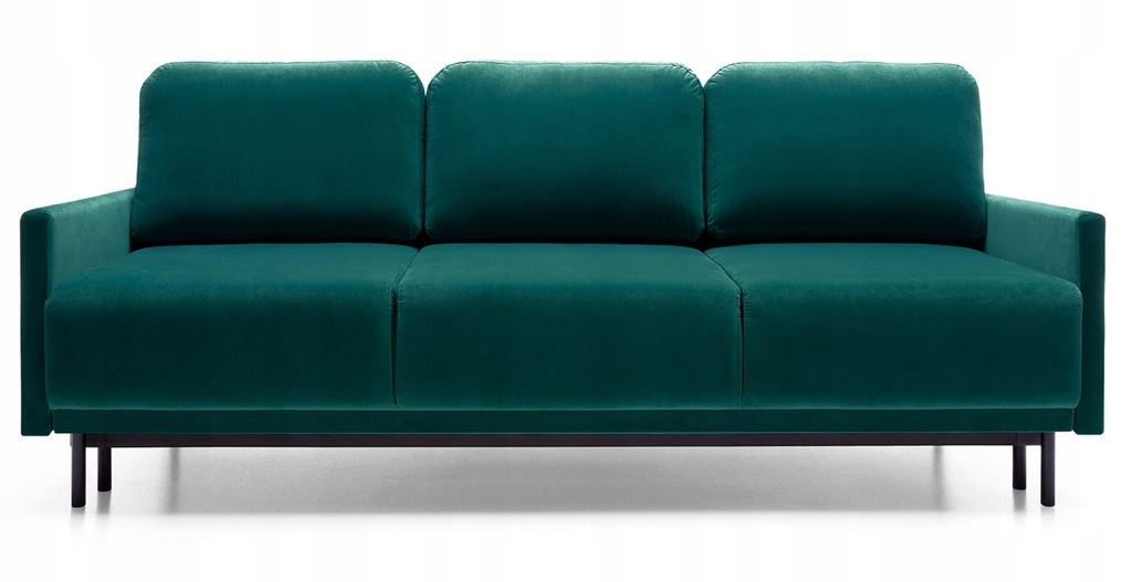 Kanapa Sofa Puszman SOLO - Velvet -Wybierz kolor - 12623070653 - oficjalne archiwum Allegro