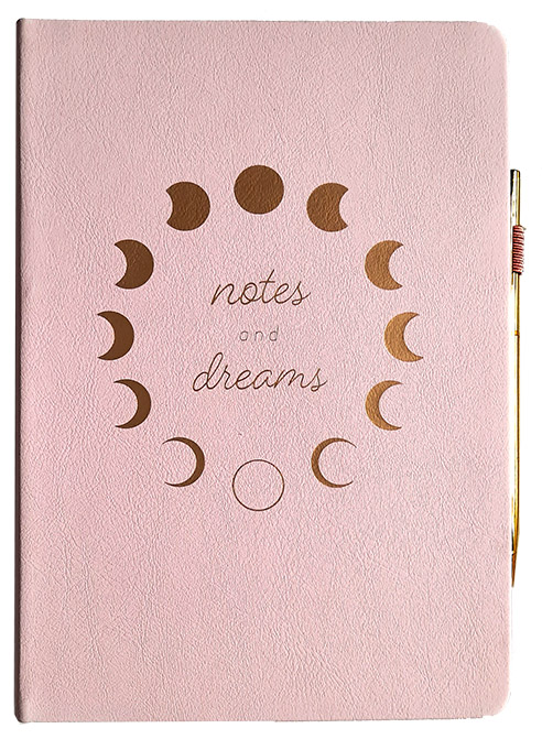 Notatnik A5 Eccolo różowy notes z długopisem - 10516584338 - oficjalne ...