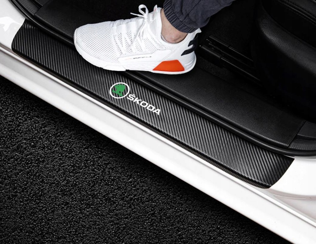 Skoda - Naklejki ochrona progi Logo wysyłam24h - 10003707194 ...