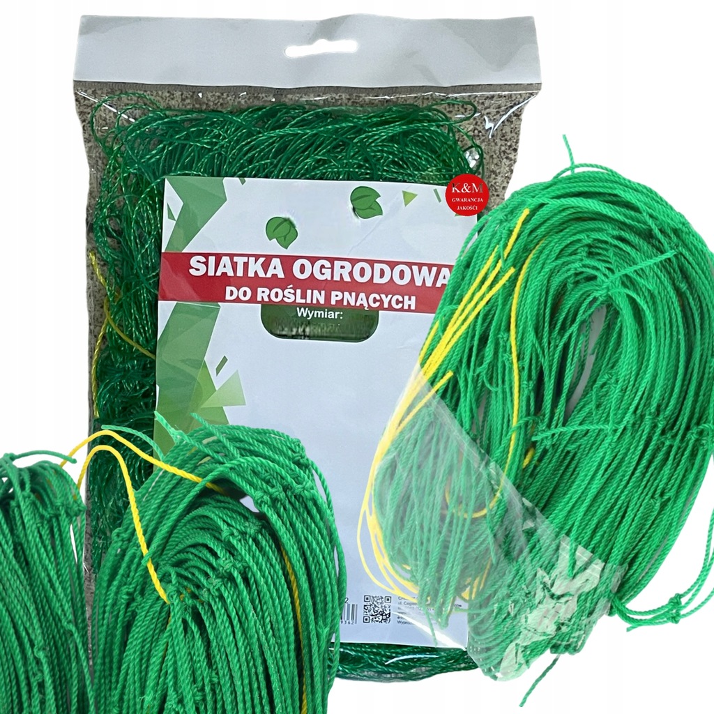 SIATKA ROŚLINY PNĄCE DO OGÓRKI GROCH FASOLA 1,8x5m - 13601336121 - oficjalne archiwum Allegro