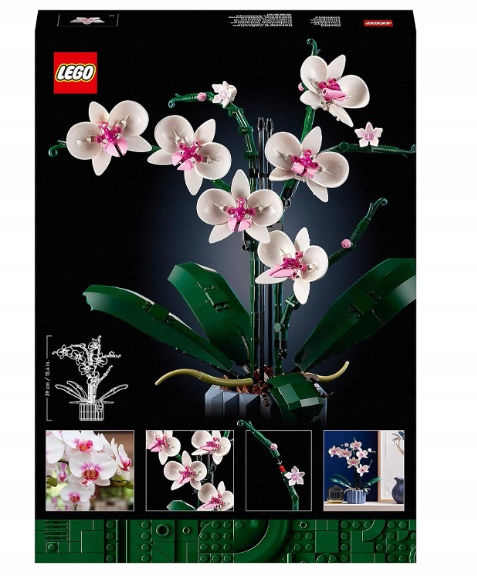 LEGO ORCHIDEA KWIATEK STORCZYK BUKIET PREZENT ŚWIĘTA 10311006 DZIEŃ ...