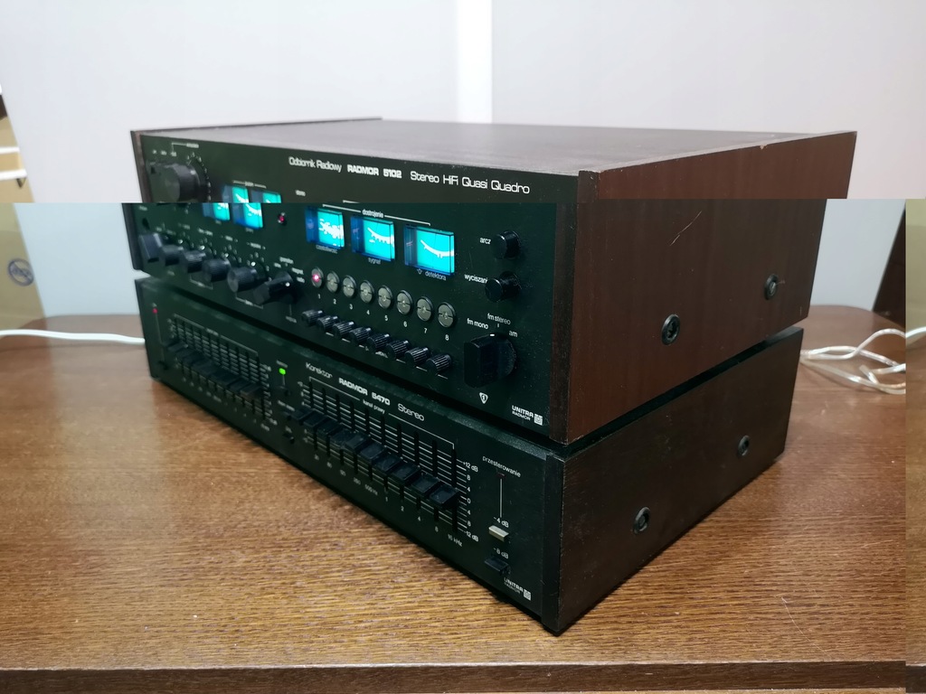 Wieża Unitra Radmor 5102 i 5470 - 12350447029 - oficjalne archiwum Allegro