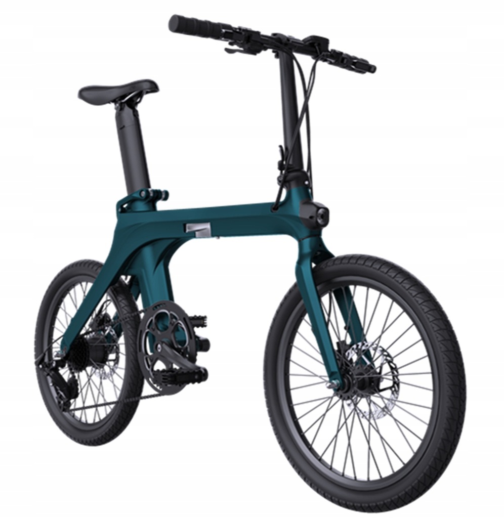 Rower Elektryczny Składany FIIDO 350W 130km 20“ PL - 13342911034 - oficjalne archiwum Allegro