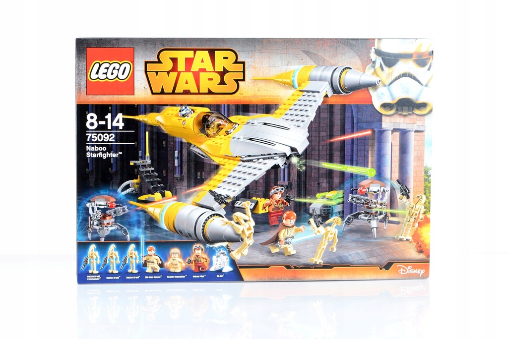 Lego Star Wars 75092 Naboo Starfighter SW NOWY - 8346754584 - oficjalne ...