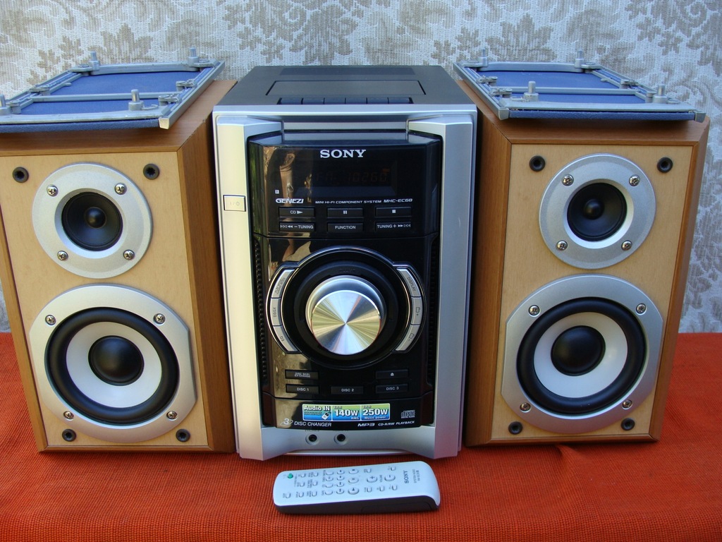 WIEŻA SONY MODEL. HCD-EC68 - 8616293928 - oficjalne archiwum Allegro