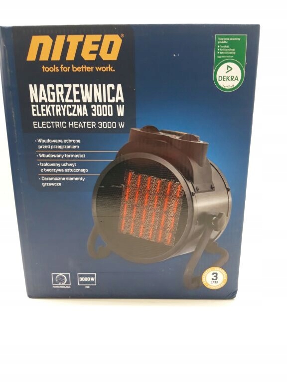 NAGRZEWNICA ELEKTRYCZNA 3000W NITEO - 11771059419 - oficjalne archiwum ...