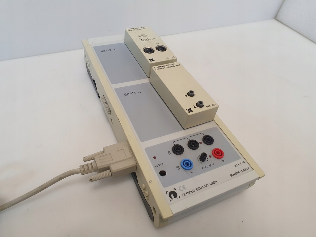 Urządznienie LEYBOLD DIDACTIC SENSOR-CASSY (A) - 13814668363 - oficjalne archiwum Allegro