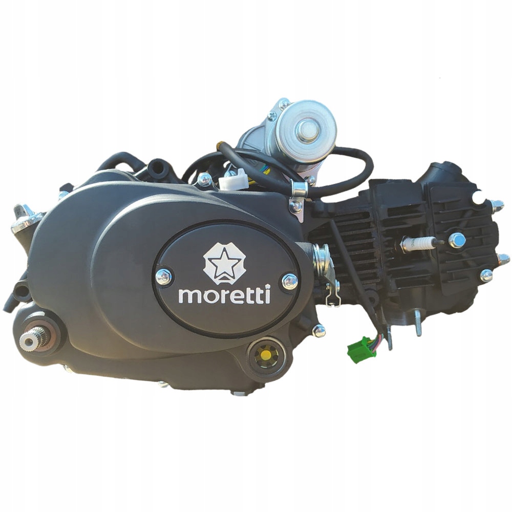 SILNIK MOTOROWER Moretti 110cc 4T czarny poziomy - 14518627896 - oficjalne archiwum Allegro