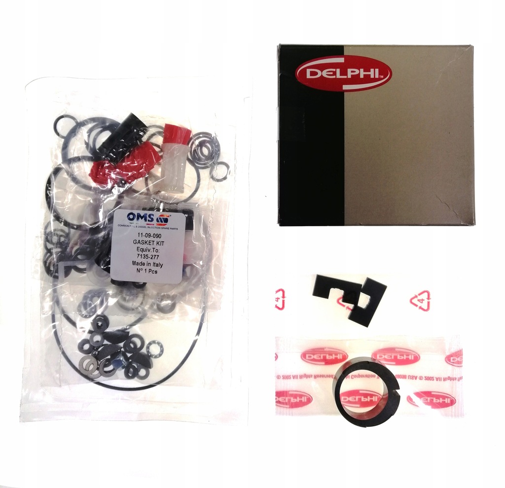 ZESTAW POMPY DPC DELPHI PIERŚCIEŃ+ŁOPATKI 100% UE! - 9964820836 ...