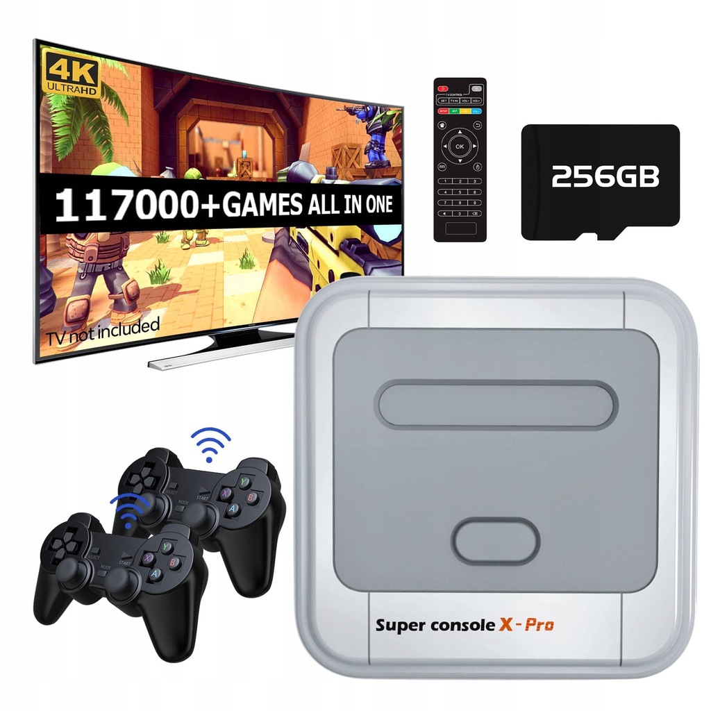 Super Console X Pro Retro Konsola 256GB HD OUTLET - 13902125571 ...