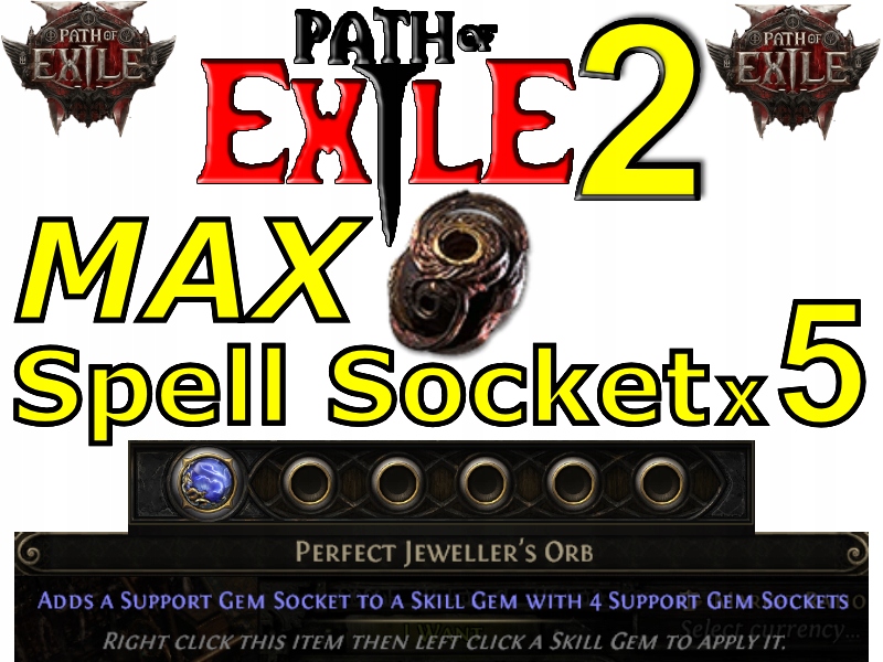 Perfect Jeweller's Orb Socket Gniazda Poe 2 Early Access Poe2 Path of ...