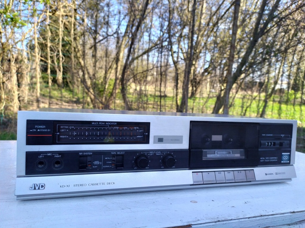 Jvc Kd X1 Magnetofon Anrs Z 1985r Deck Vintage 9520968620 Oficjalne