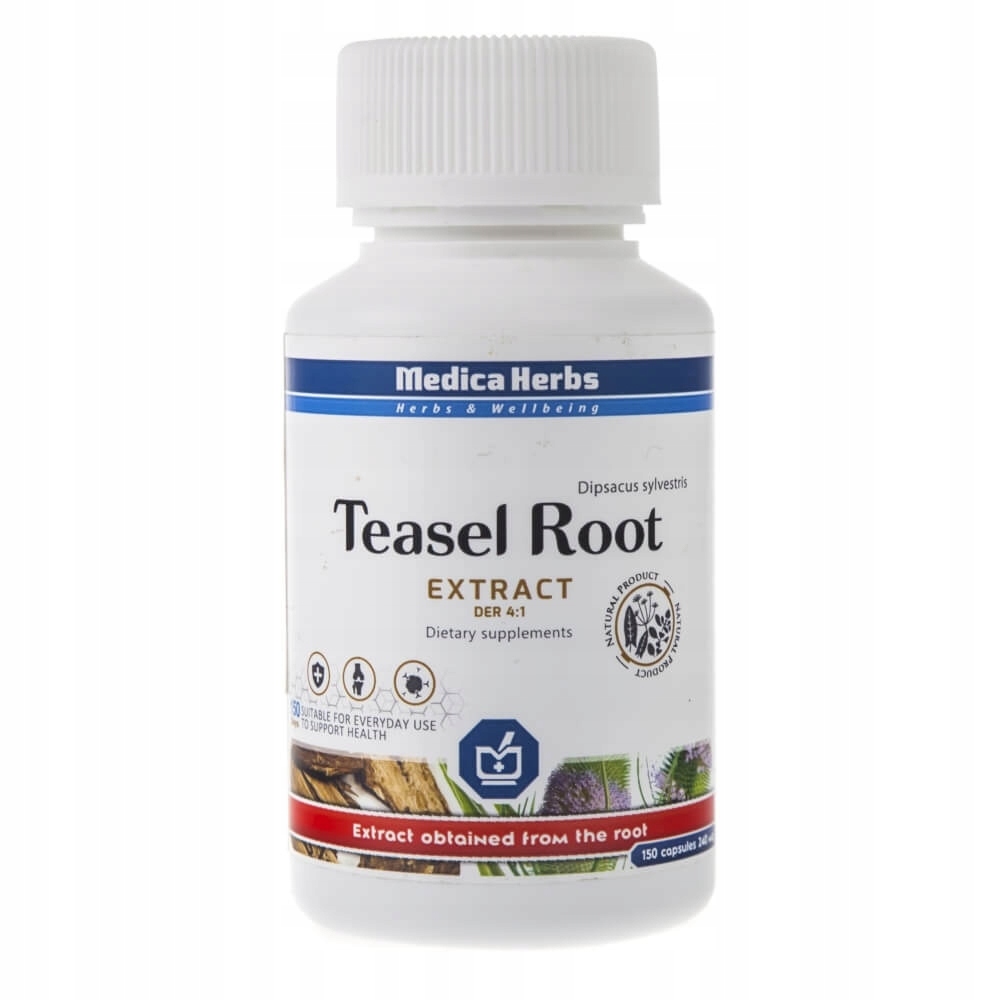TEASEL ROOT EXTRACT 4:1 - 150 kapsułek - 7947636906 - oficjalne ...