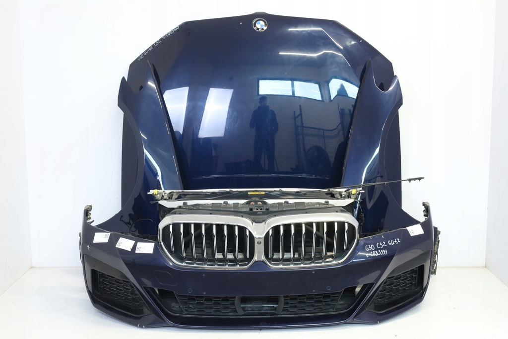 PRZÓD BMW G30 G31 LCI LIFT MASKA ZDERZAK PAS BŁOTNIK C3Z HYBRYDA ...
