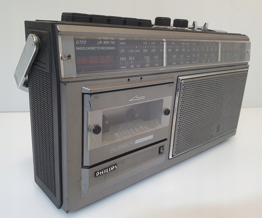 Radioodtwarzacz radio magnetofon PHILIPS D7212 - 12593707207 ...